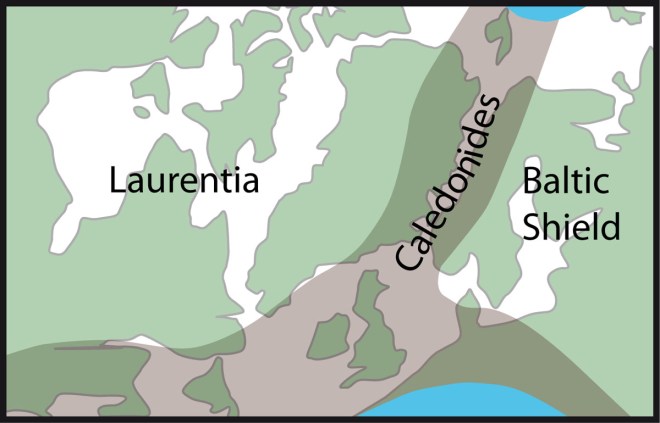 Caledonian orogeny | Geotoper